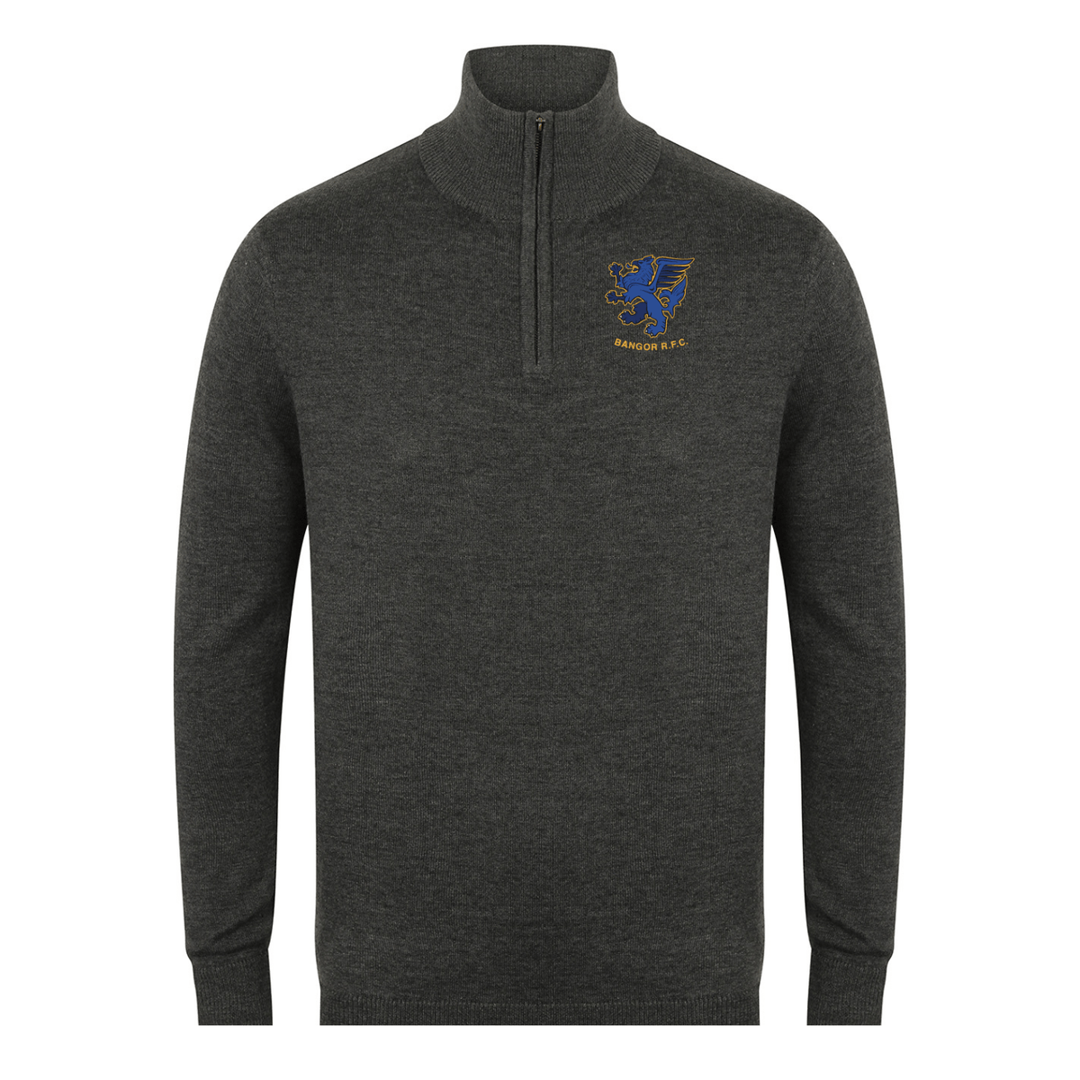 Bangor Rugby Club - 1/4 Zip Cotton Jumper – Stash Shop