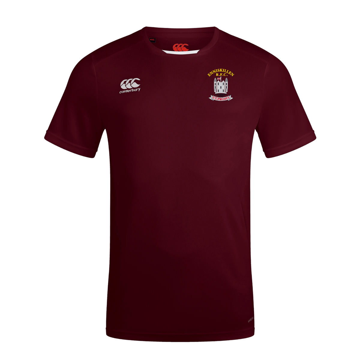 Enniskillen Rugby Club - Club Dry Tee - Maroon – Stash Shop