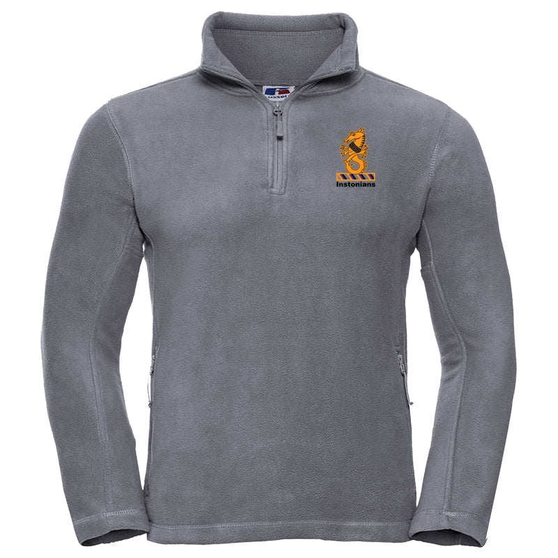 Instonians Hockey Club - Fleece 1/4 Zip - Grey – Stash Shop