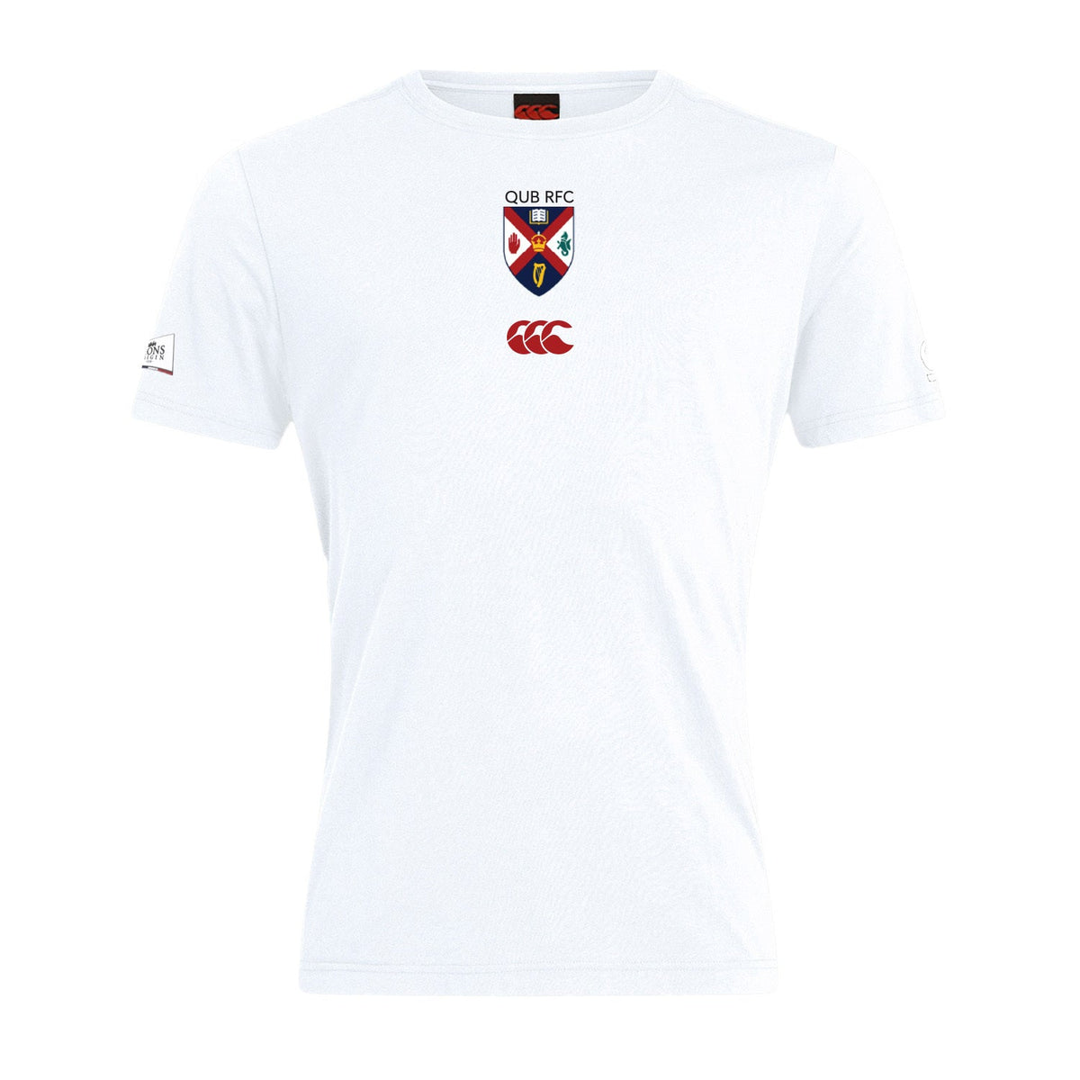 QUB Rugby - Lions Legends Range Tee - White – Stash Shop