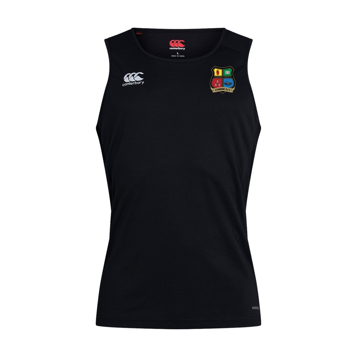 Strabane Rugby Club - Club Dry Singlet - Black – Stash Shop