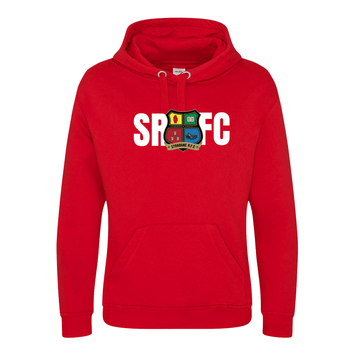 Strabane Rugby Club - SRFC Hoody - Red – Stash Shop