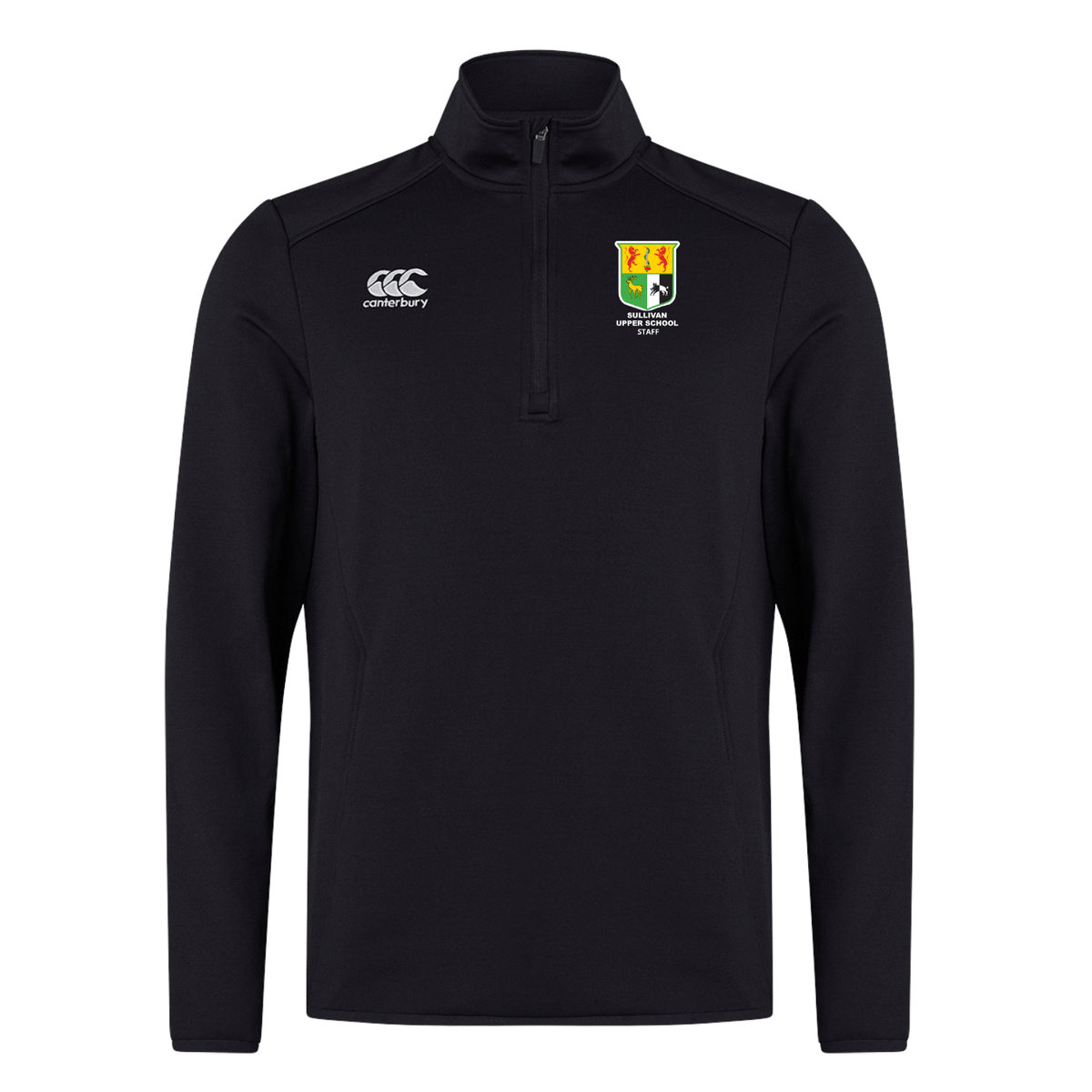 SUS Staff - Club 1/4 Zip Midlayer - Black – Stash Shop